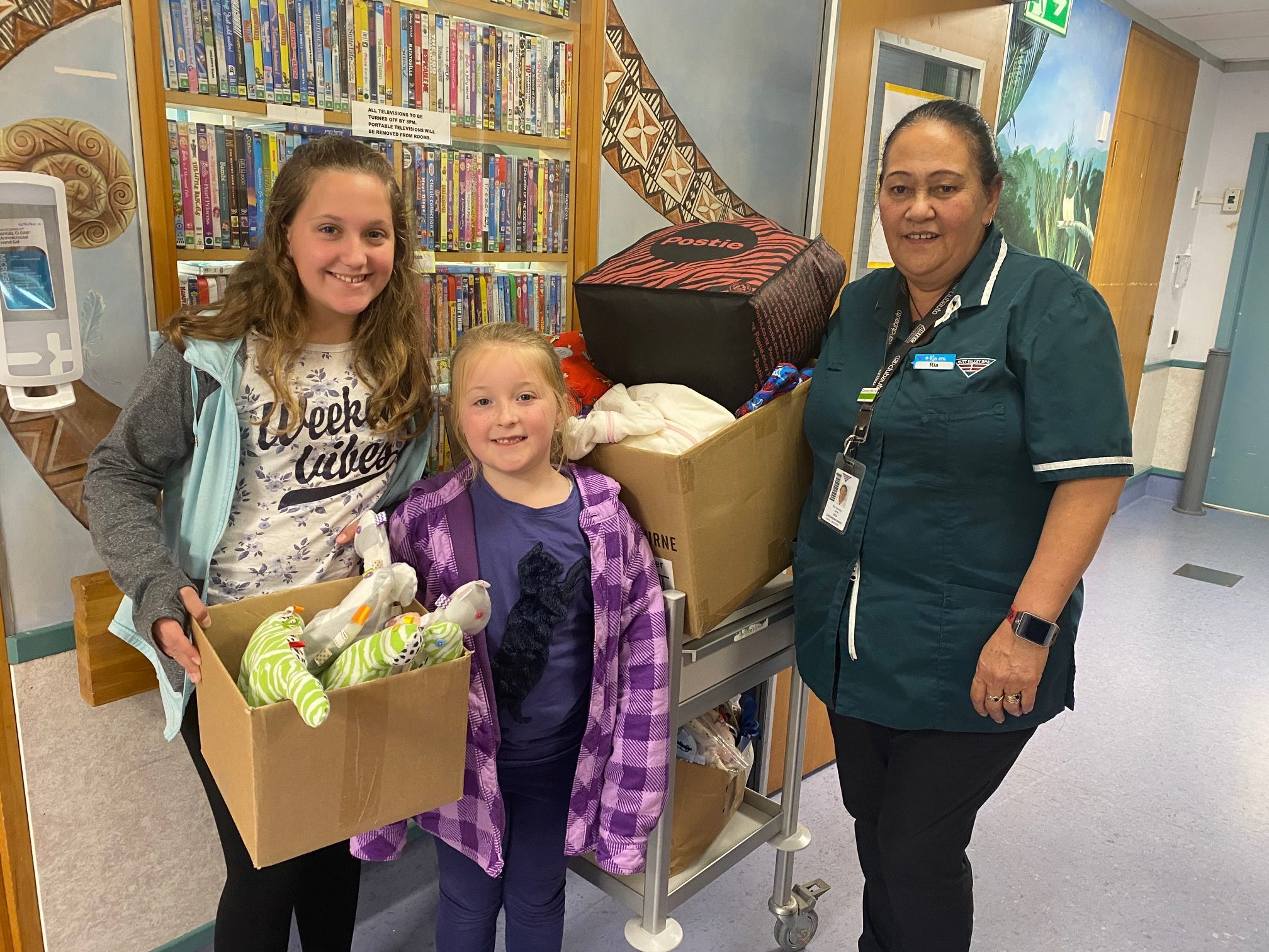 Pyjamas for Hutt Valley Hospital - Upper Hutt Health Centre