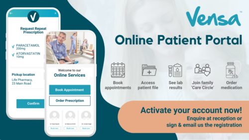 New Vensa Patient Portal Now Live - Upper Hutt Health Centre